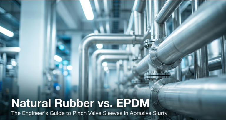 Natural Rubber vs EPDM: Choosing a Pinch Valve Rubber Sleeve